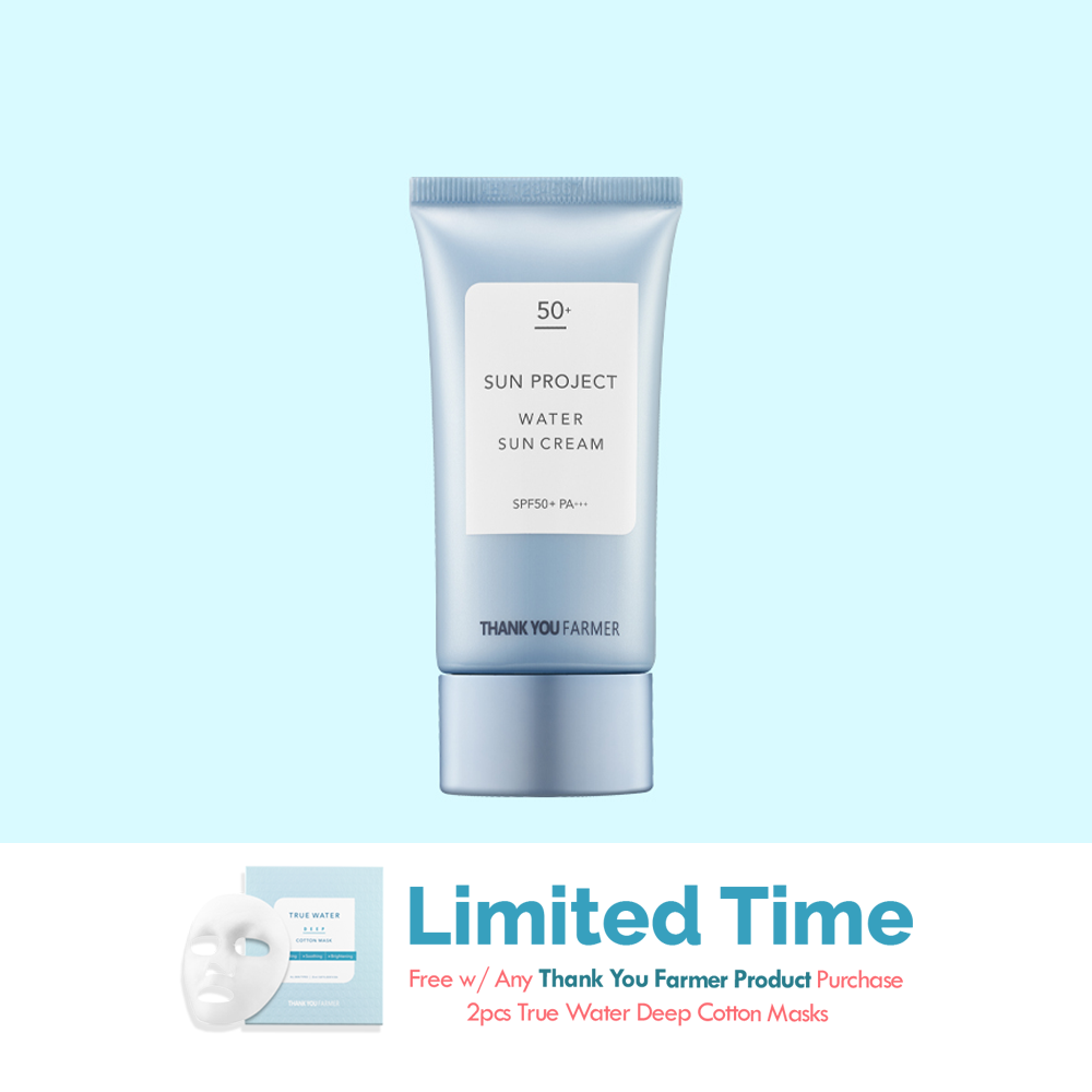 Thank You Farmer - Sun Project Water Sun Cream SPF50+ PA+++ | Kurious ...