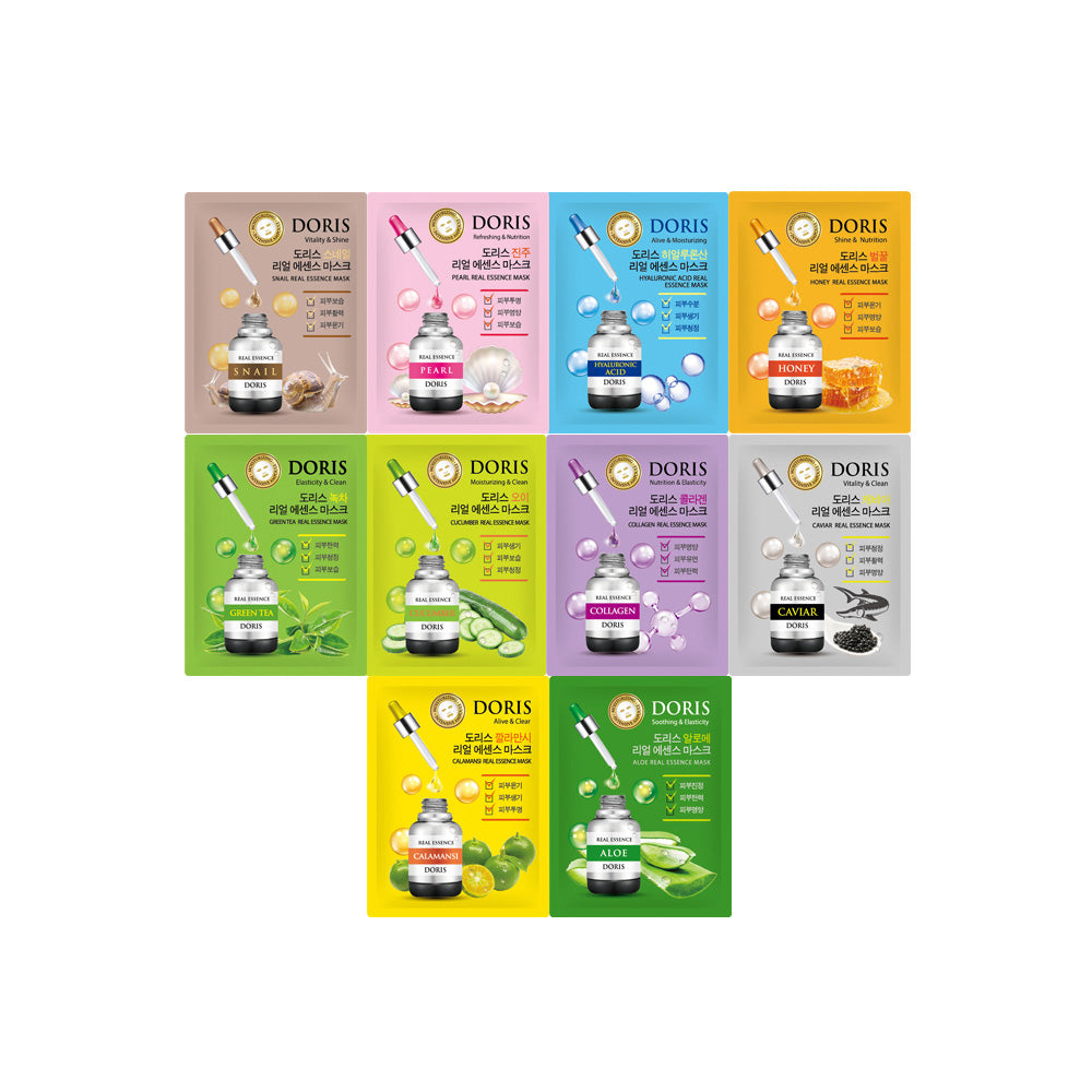 Doris Assorted Facial Essence Mask - 10 pack – KURIOUS MALL